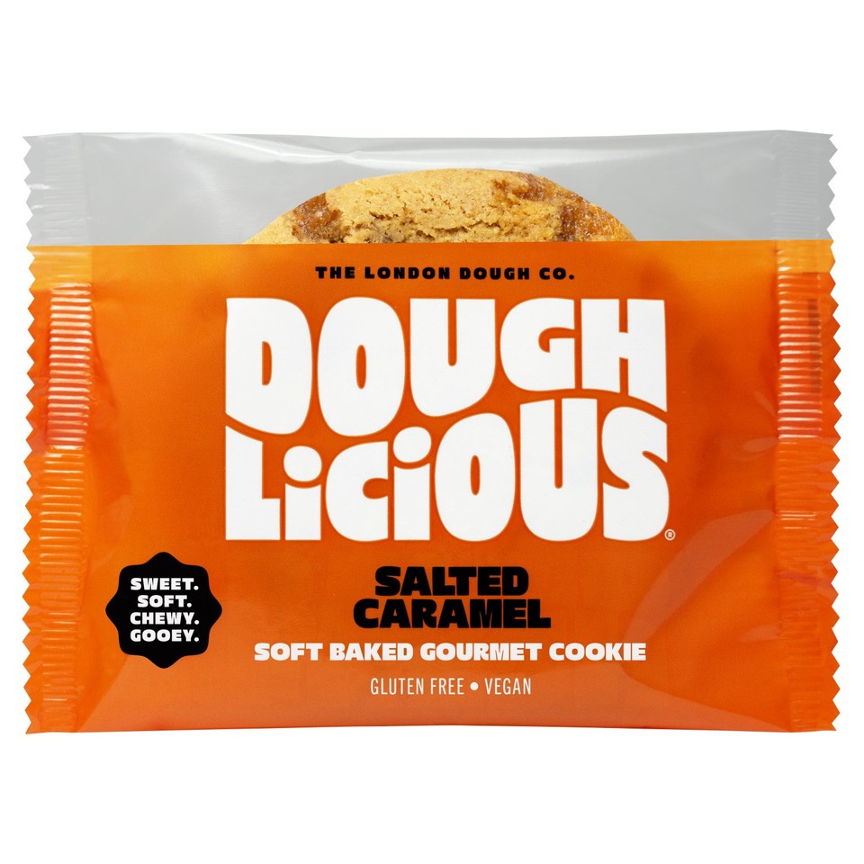 Doughlicious Salted Caramel Soft Baked Gourmet Cookie - Ocado