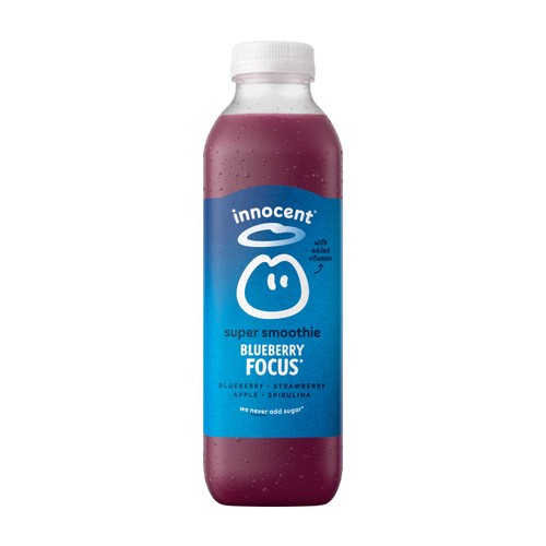 Innocent Super Smoothie Blueberry & Strawberry with Vitamins - Ocado