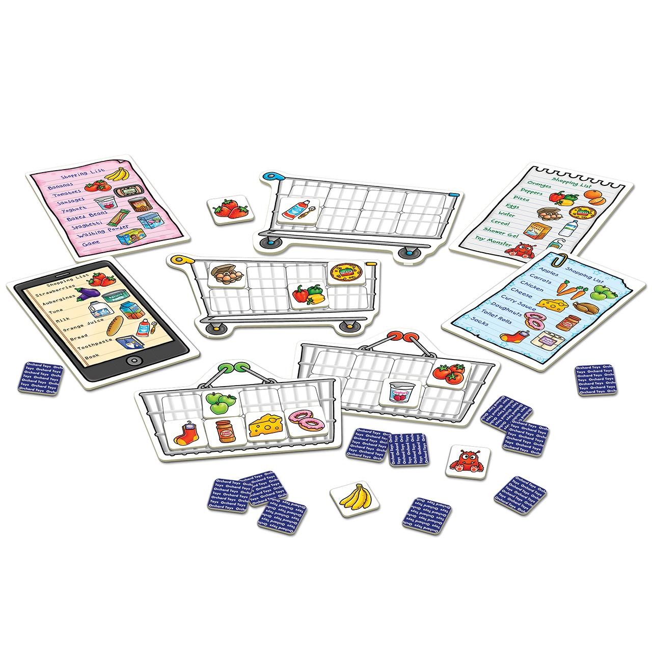 Orchard Toys, Shopping List Memory Game, 3yrs+ - Ocado