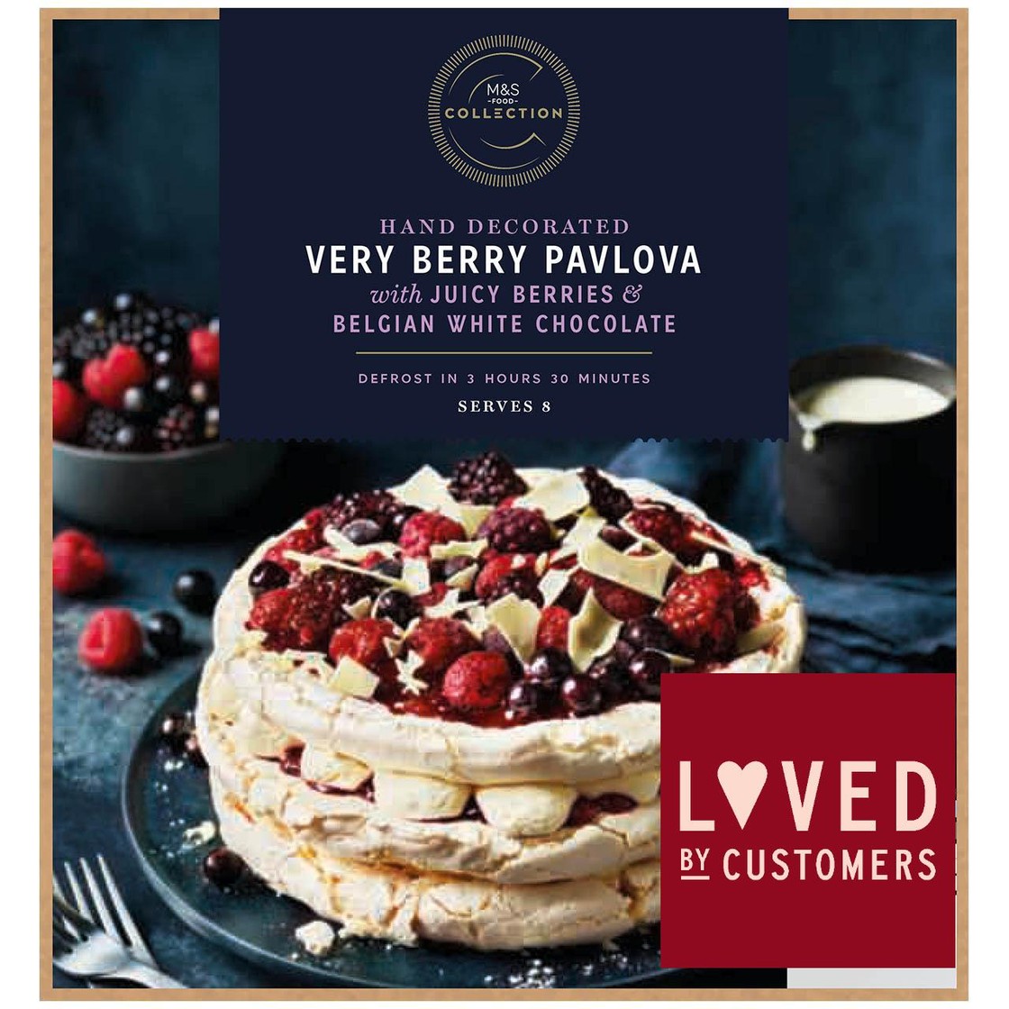 M&S Collection Very Berry Pavlova Frozen - Ocado