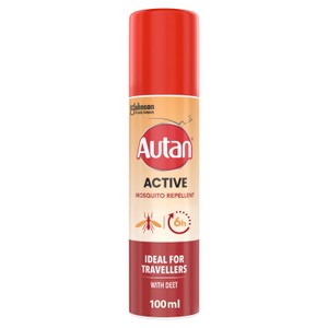 Autan Active 15% Deet Aerosol Spray Repellent - Ocado