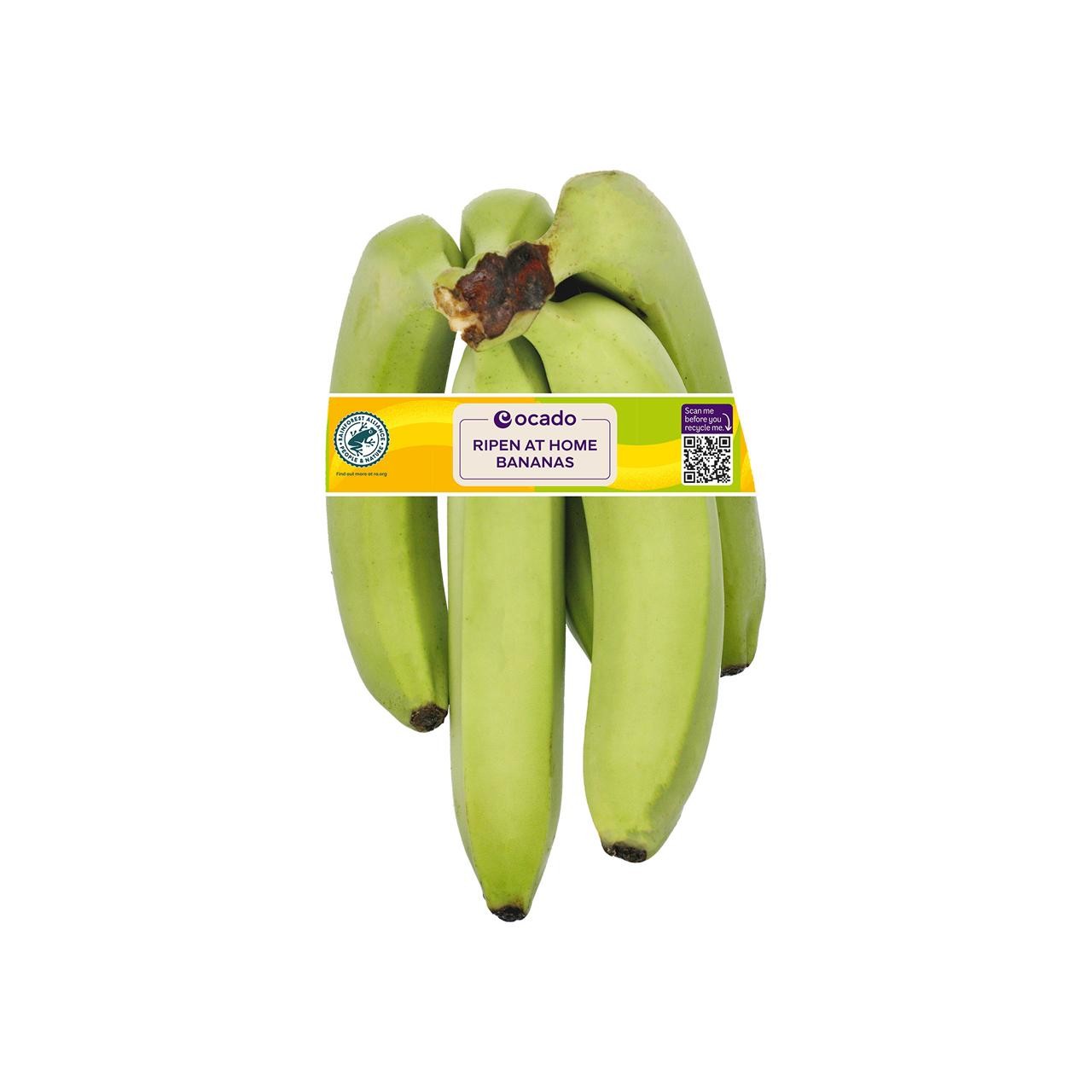 Ocado Rainforest Alliance Ripen at Home Bananas - Ocado