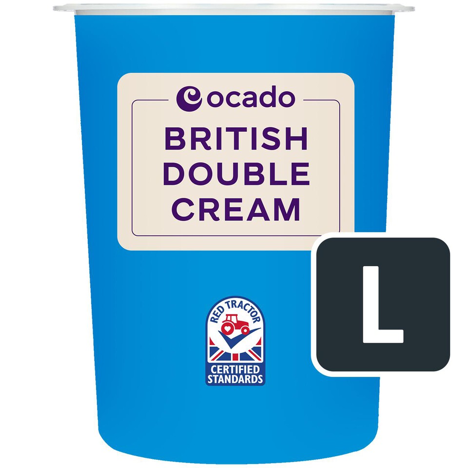Ocado British Double Cream - Ocado