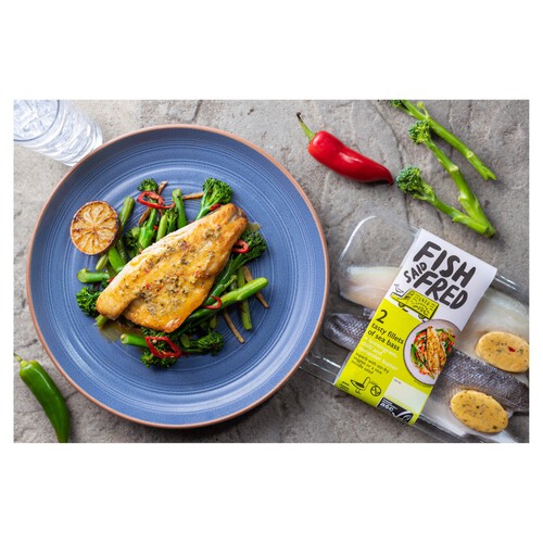Fish Said Fred ASC Sea Bass Fillets with Lemongrass, Chilli & Coriander ...
