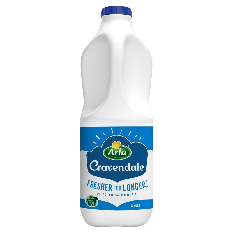 Cravendale Filtered Fresh Whole Milk Fresher for Longer - Ocado