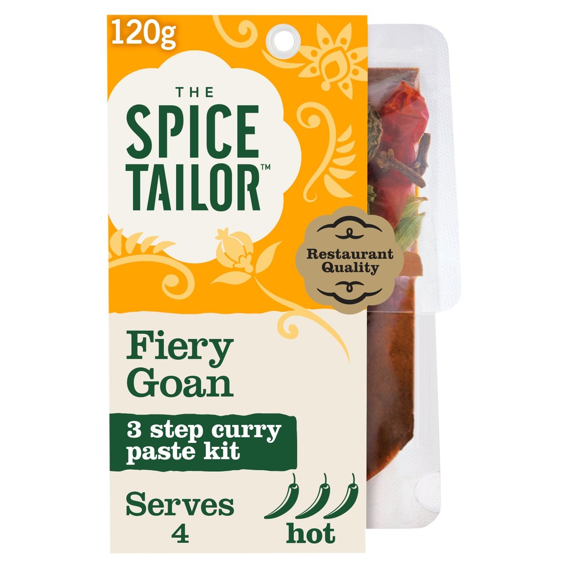 The Spice Tailor Fiery Goan Curry Paste Kit - Ocado