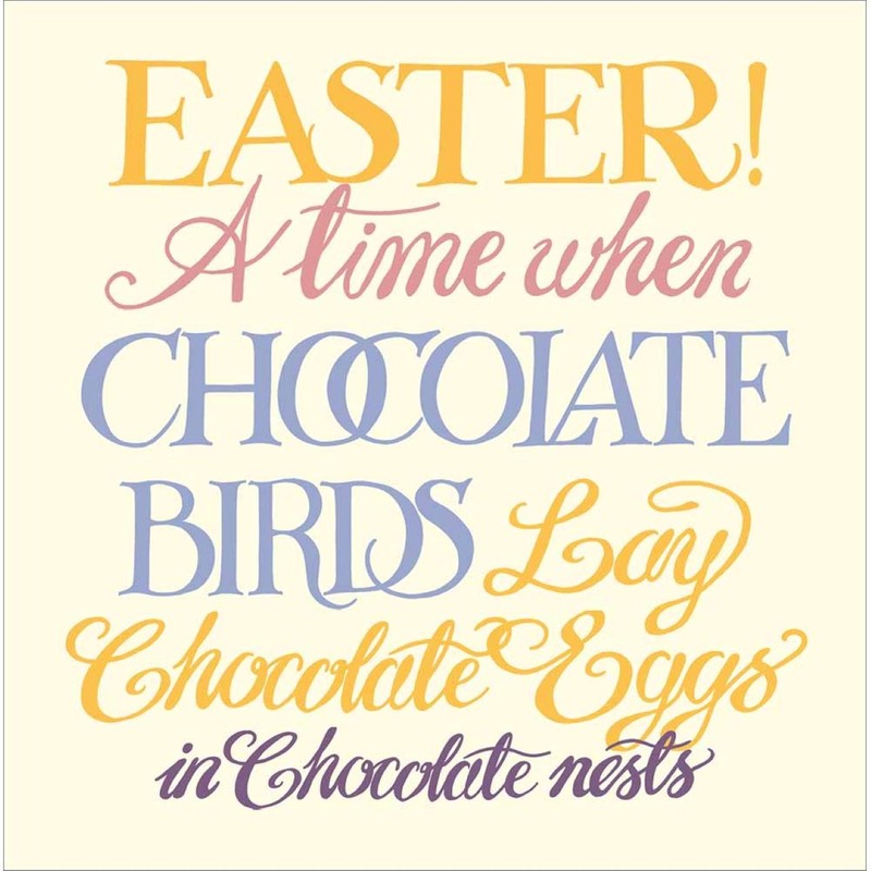 Emma Bridgewater Easter Time Easter Card - Ocado