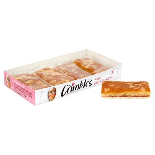 Mrs Crimble's Gluten Free Bakewell Slices - Ocado