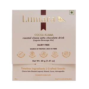 Lumara Cocoa Karma roasted chana sattu chocolate drink DAIRY FREE - Ocado