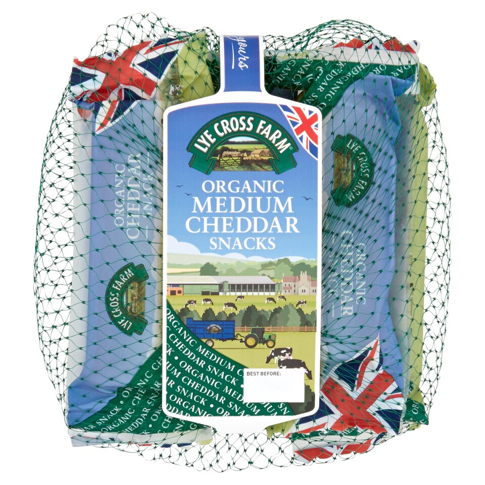 Lye Cross Farm Organic Mini Cheddar Sticks - Ocado