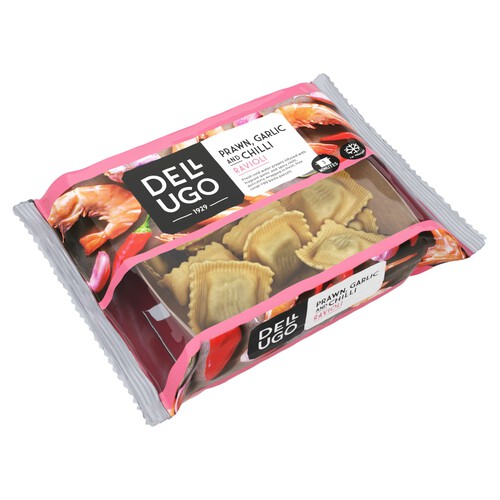 Dell'Ugo Prawn, Garlic & Chilli Ravioli - Ocado