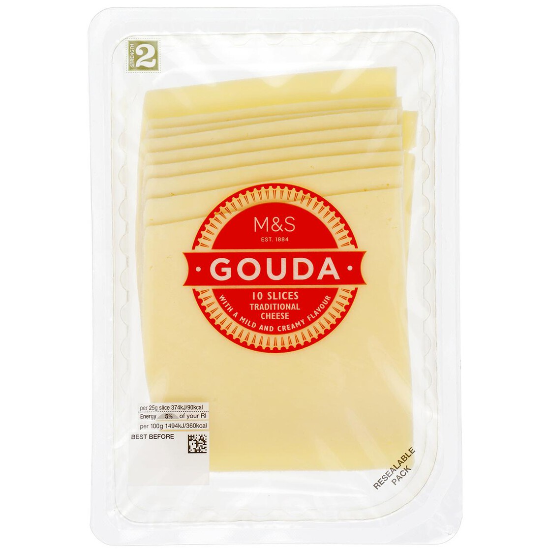 M&S Sliced Gouda Cheese - Ocado