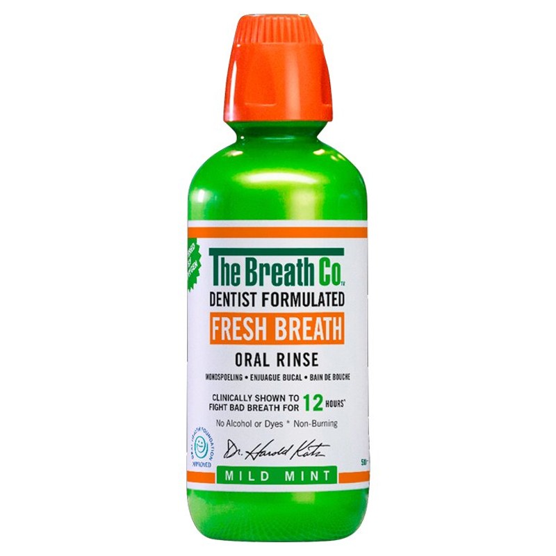 The Breath Co. Alcohol Free Mouthwash Mild Mint - Ocado