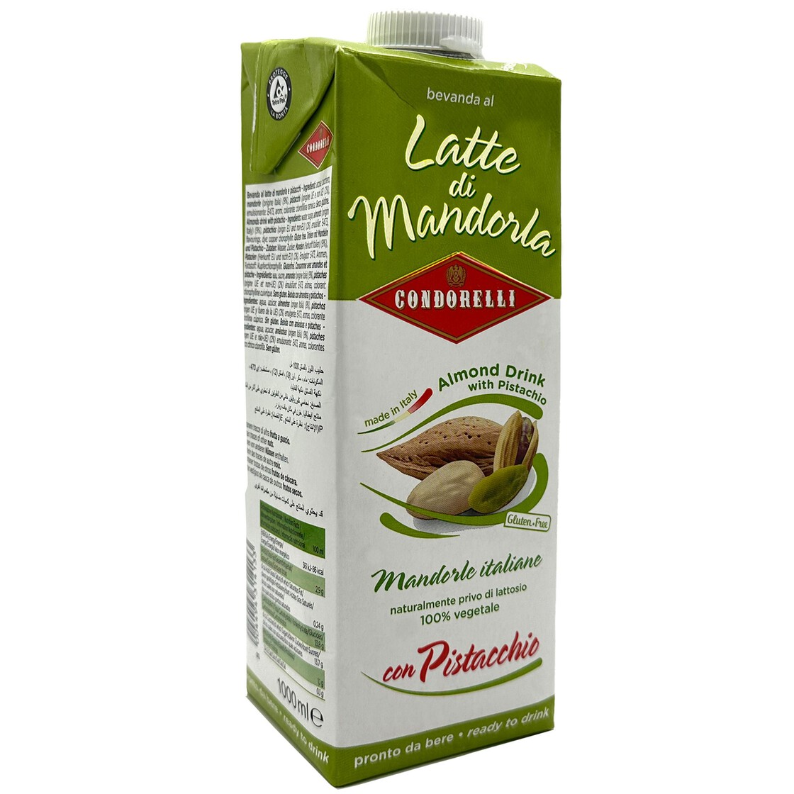 Condorelli Almond Drink with Pistachio - Ocado