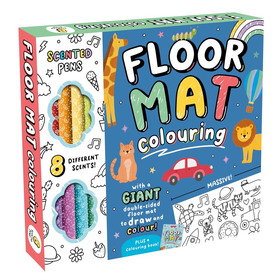 Floor Art - Floor Mat Colouring - Ocado