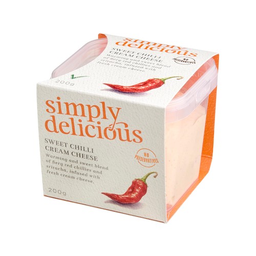 Simply Delicious Sweet Chilli Cream Cheese - Ocado