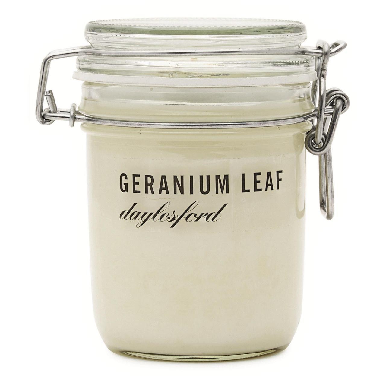 Daylesford Geranium Leaf Large Scented Candle - Ocado