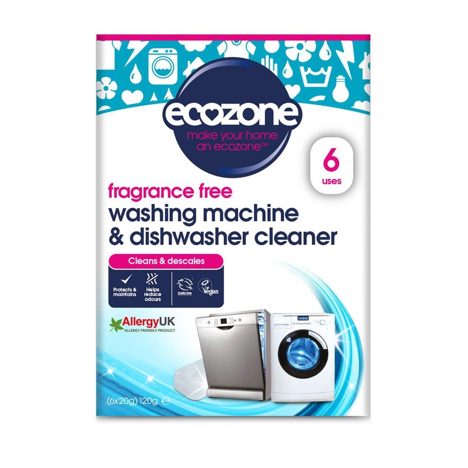 Ecozone Fragrance Free Washing Machine & Dishwasher Cleaner - Ocado