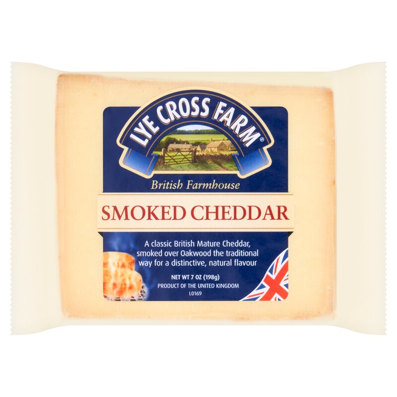 Lye Cross Farm Smoked Cheddar - Ocado