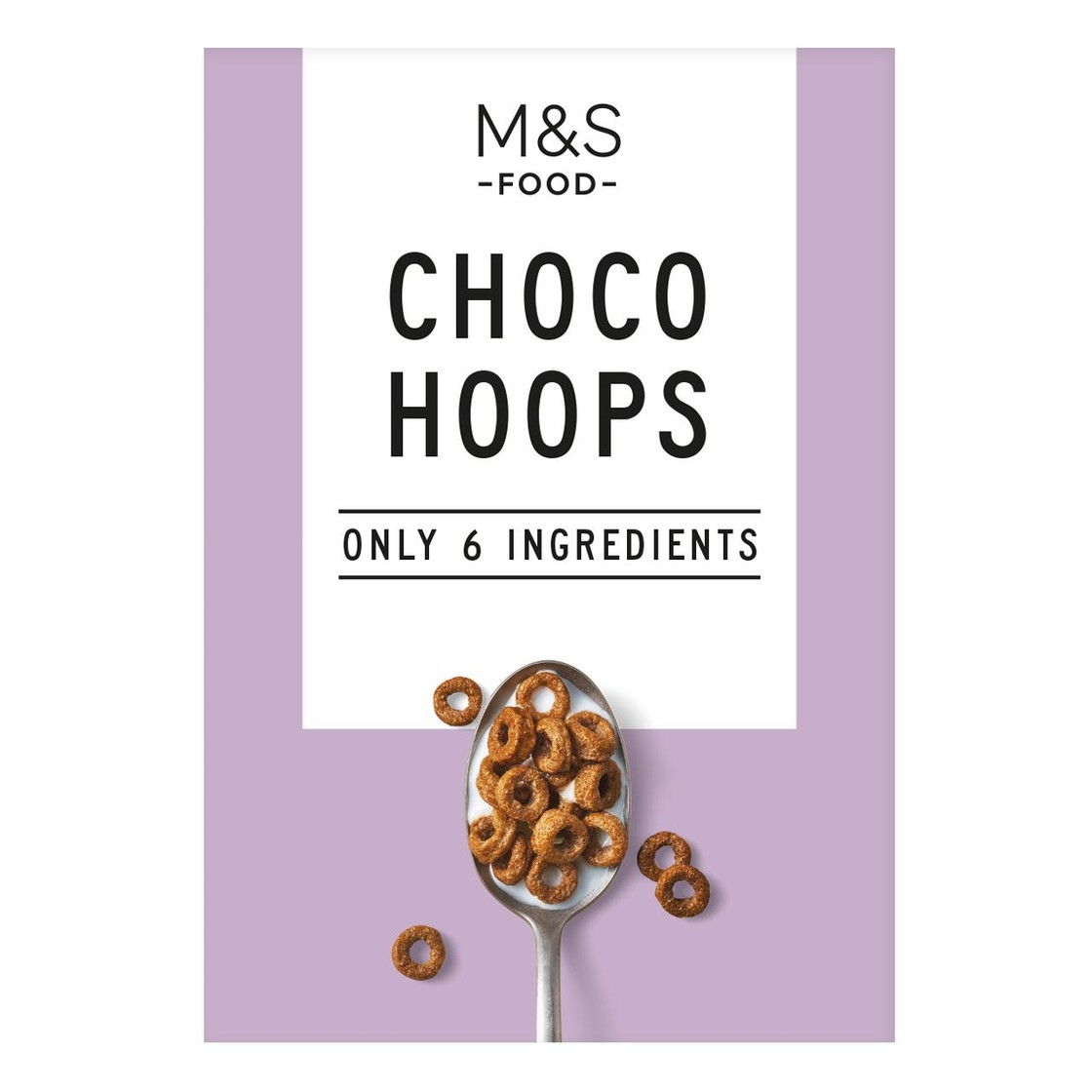 M&S Only 6 Ingredients Choco Hoops - Ocado