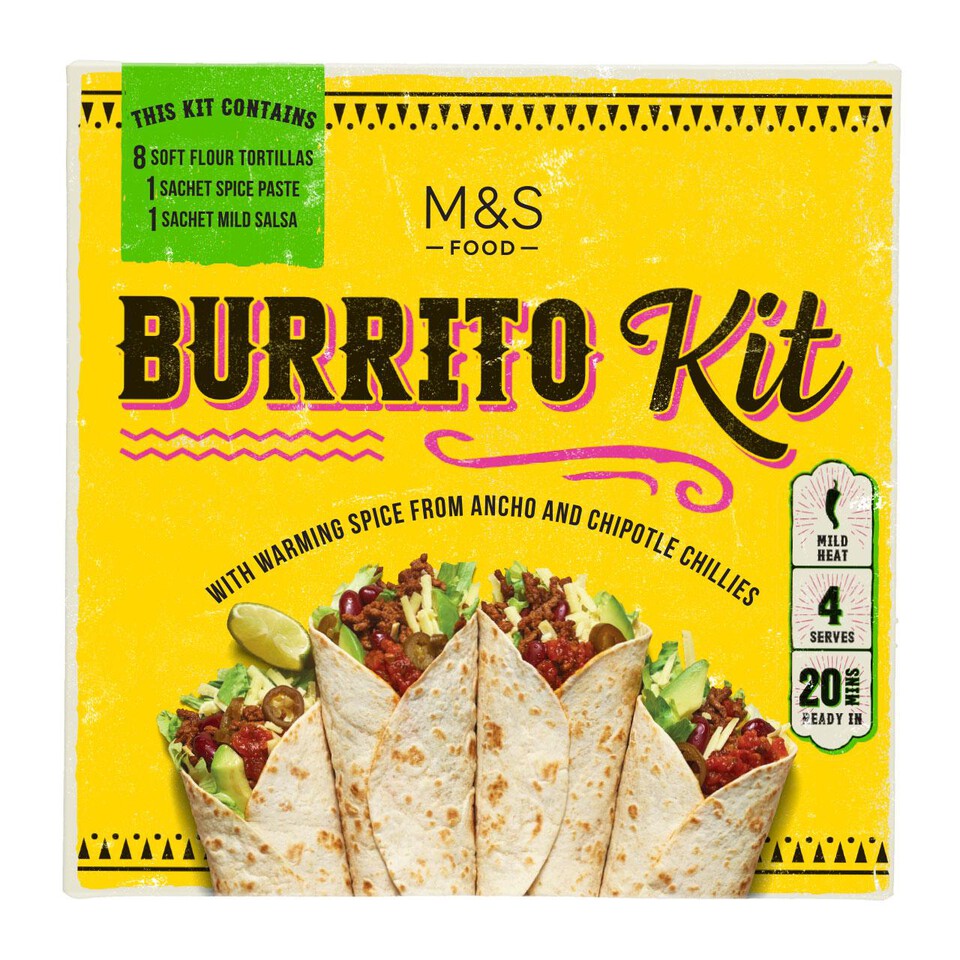 M&S Burrito Kit - Ocado
