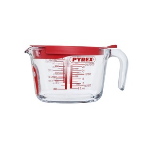 Pyrex Jug with Lid 1L - Ocado