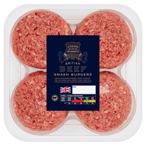 Canvin & Gunner Smash Burgers - Ocado