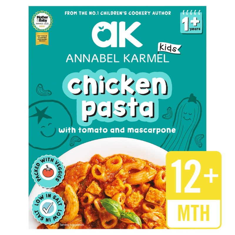 Annabel Karmel Frozen Chicken Pasta with tomato & mascarpone - Ocado