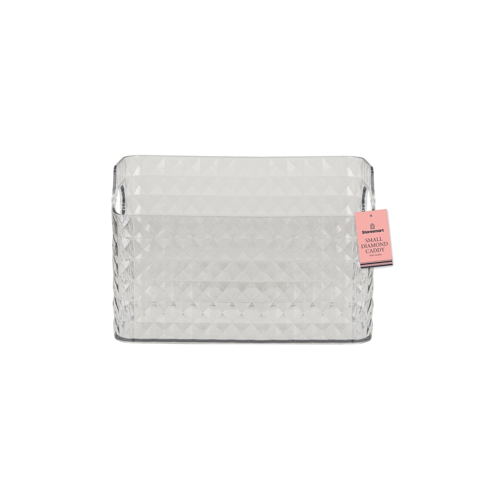 Store Smart Small Diamond Caddy with Handles - Ocado