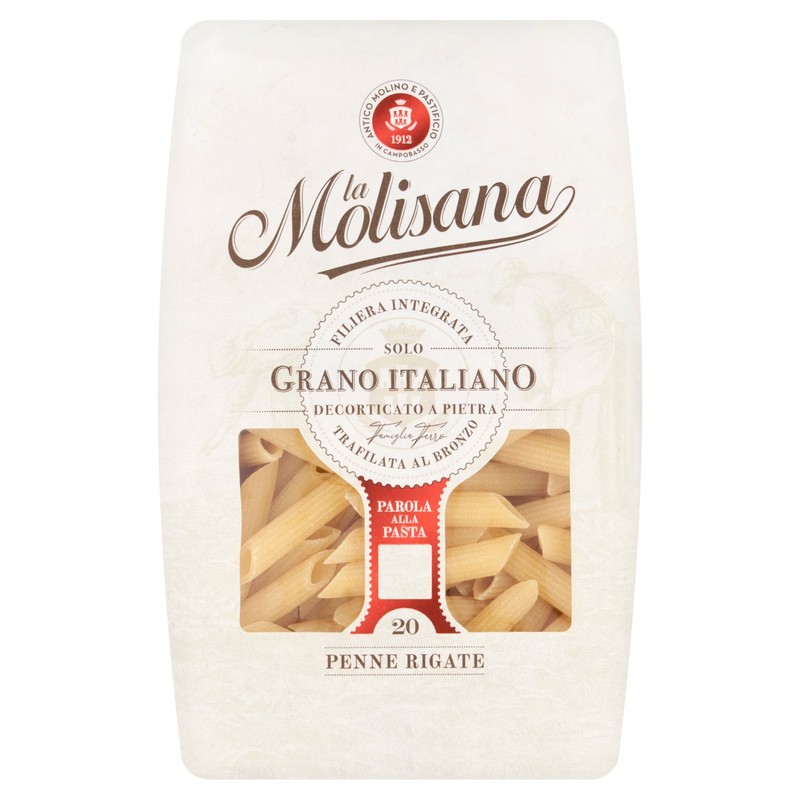 La Molisana Penne Rigate Pasta No.20 - Ocado