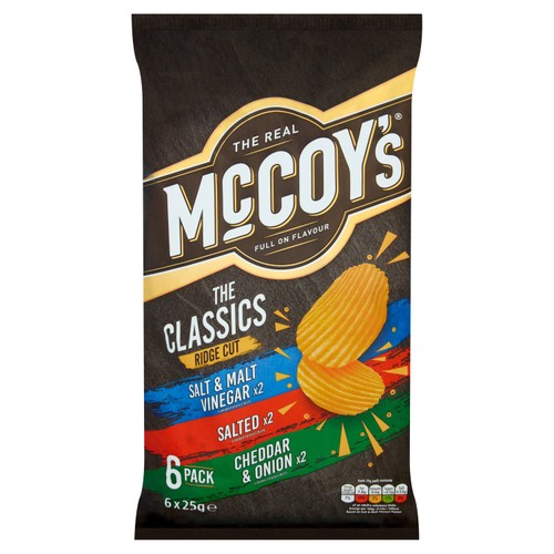 McCoy's Classic Variety Multipack Crisps - Ocado