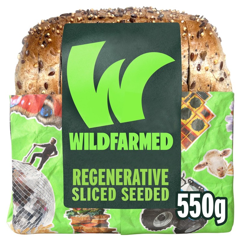 Wildfarmed Sliced Seeded Bread - Ocado