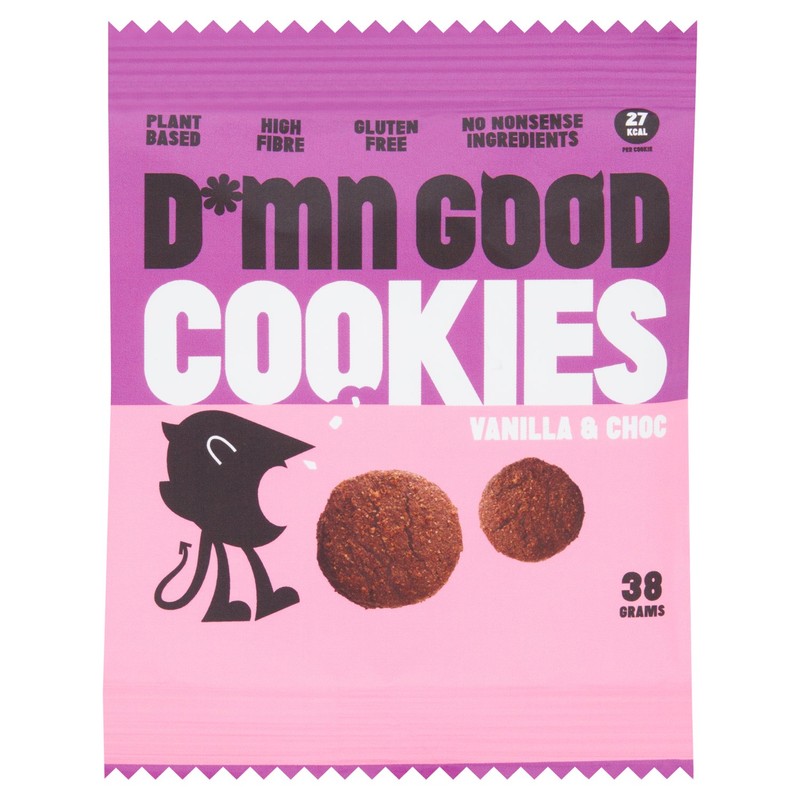 DAMN GOOD Vanilla & Choc Chip Cookies - Ocado