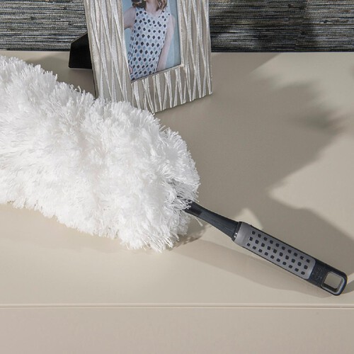 Addis ComfiGrip Handled 100% Fluffy Microfibre Duster - Ocado