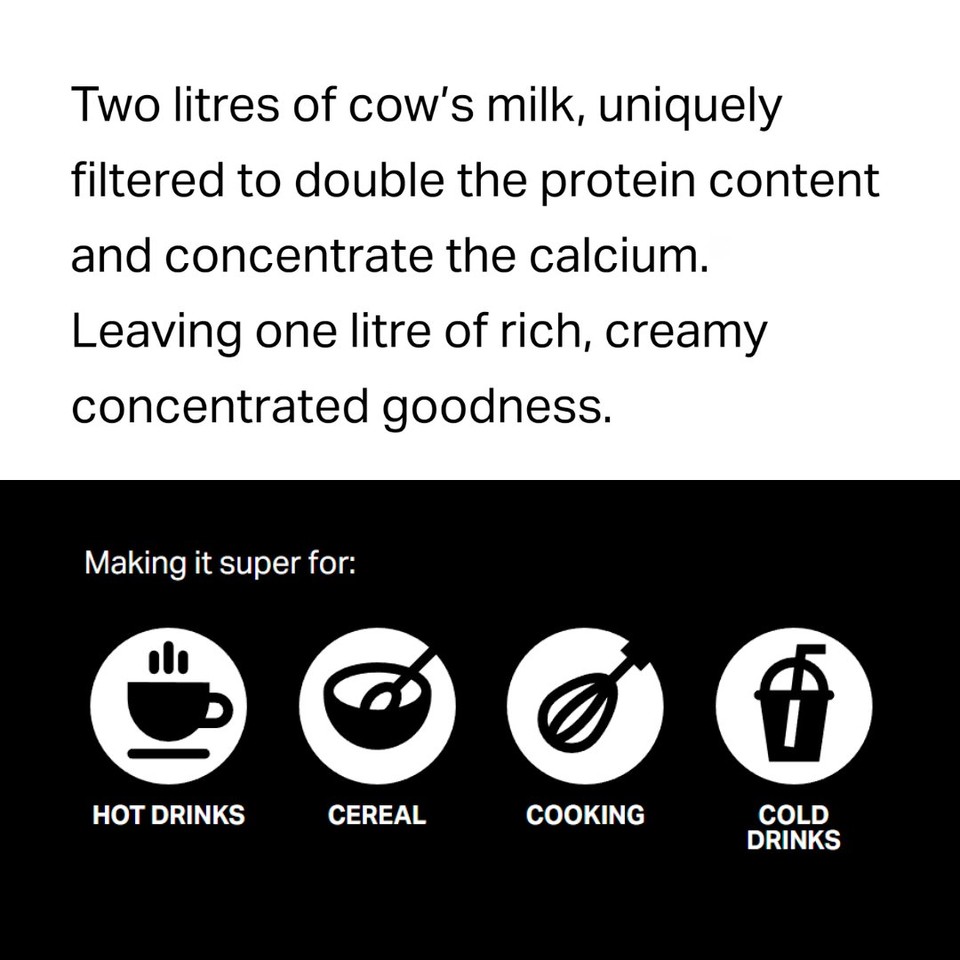 SuperNutrio High Protein Whole Cow's Milk - Ocado