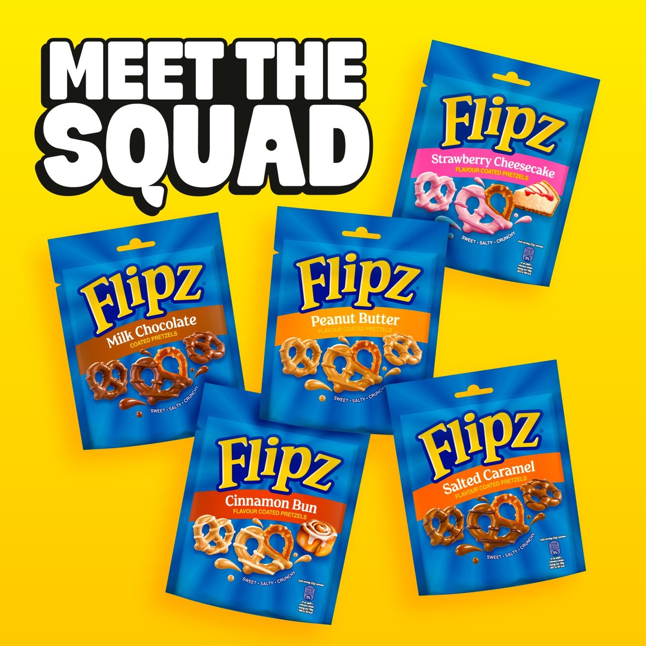 Flipz Cinnamon Bun Flavour Coated Pretzel Snacks - Ocado