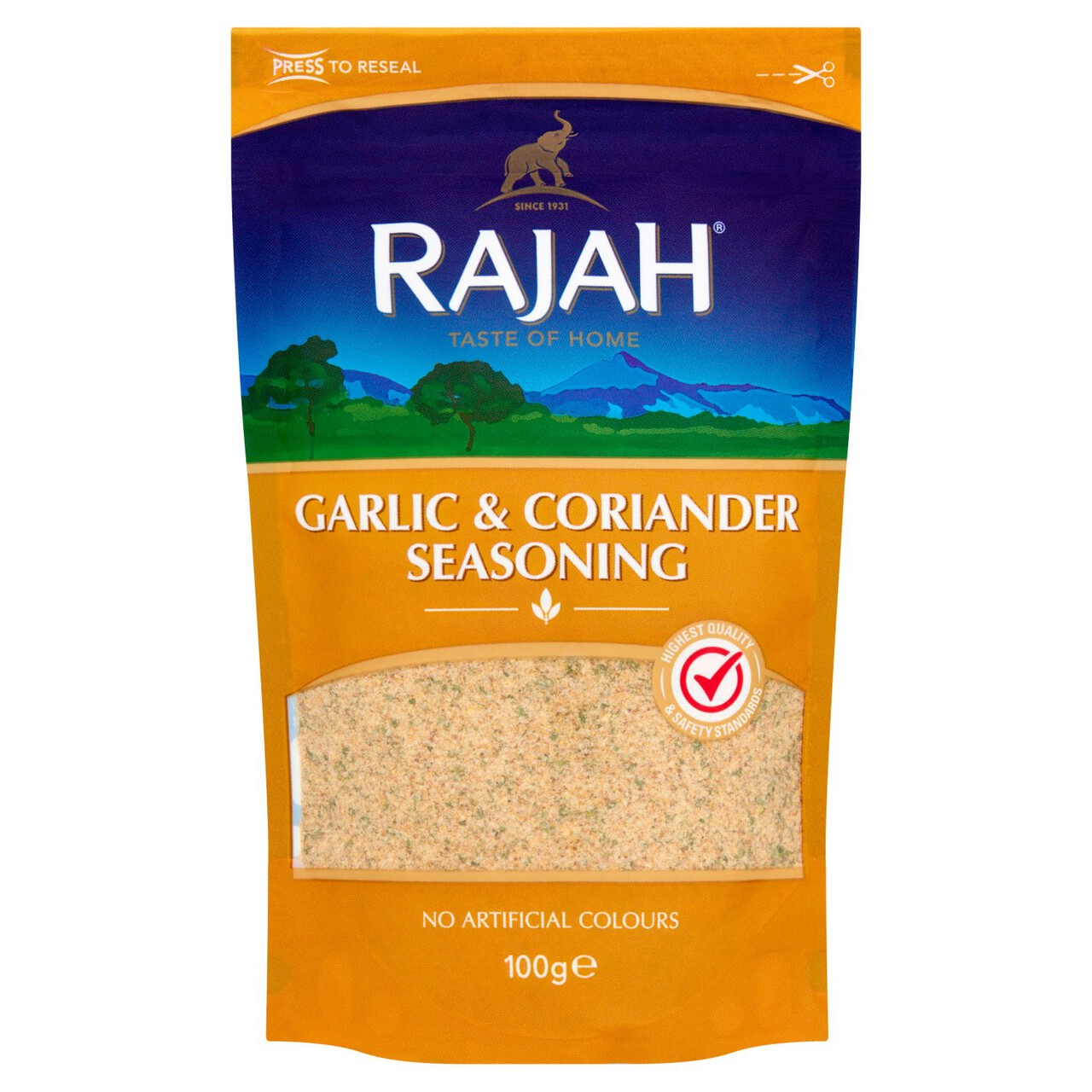 Rajah Spices Garlic & Coriander Seasoning Powder - Ocado