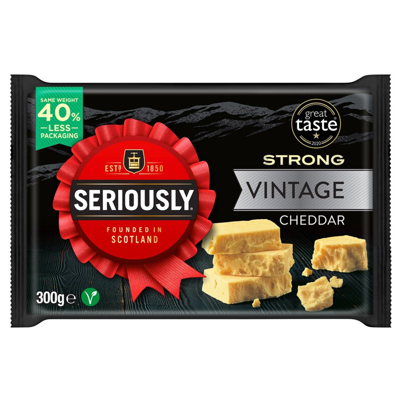 Seriously Strong Vintage Cheddar Cheese - Ocado