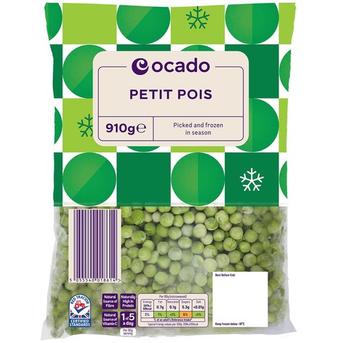 Ocado Frozen Petits Pois - Ocado