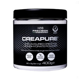 H&B Precision Engineered Creapure Creatine Monohydrate Powder ...