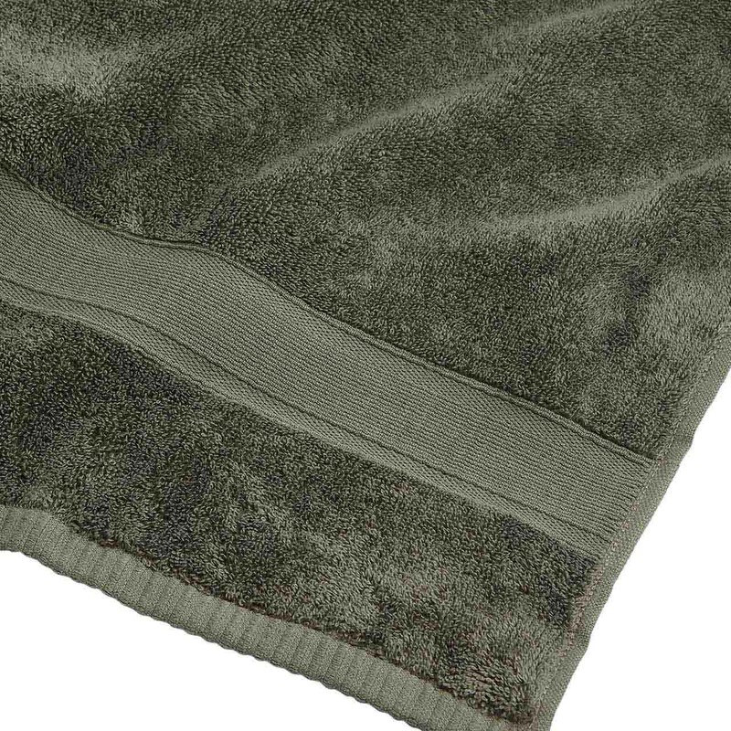 M&S Collection Ultimate Super Soft Pure Cotton, Bath Sheet, Moss Green ...