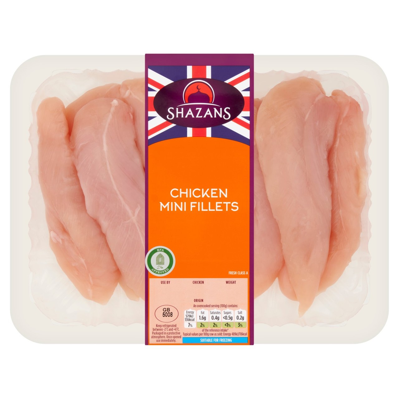 Shazans Chicken Mini Fillets - Ocado