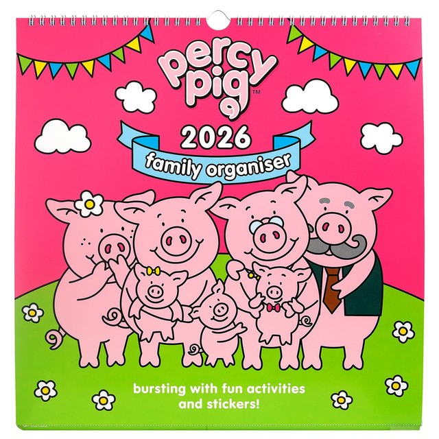 M&S Percy Pig Organiser 2026 - Ocado