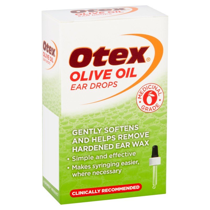 Otex Olive Oil Ear Drops - Ocado