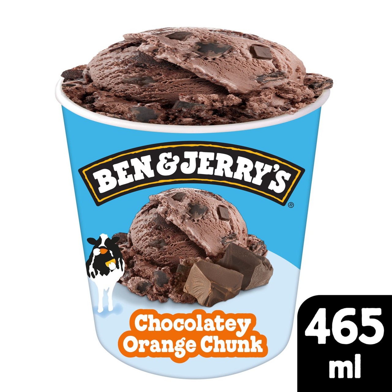 Ben & Jerry's Chocolatey Orange Chunk Ice Cream Tub - Ocado