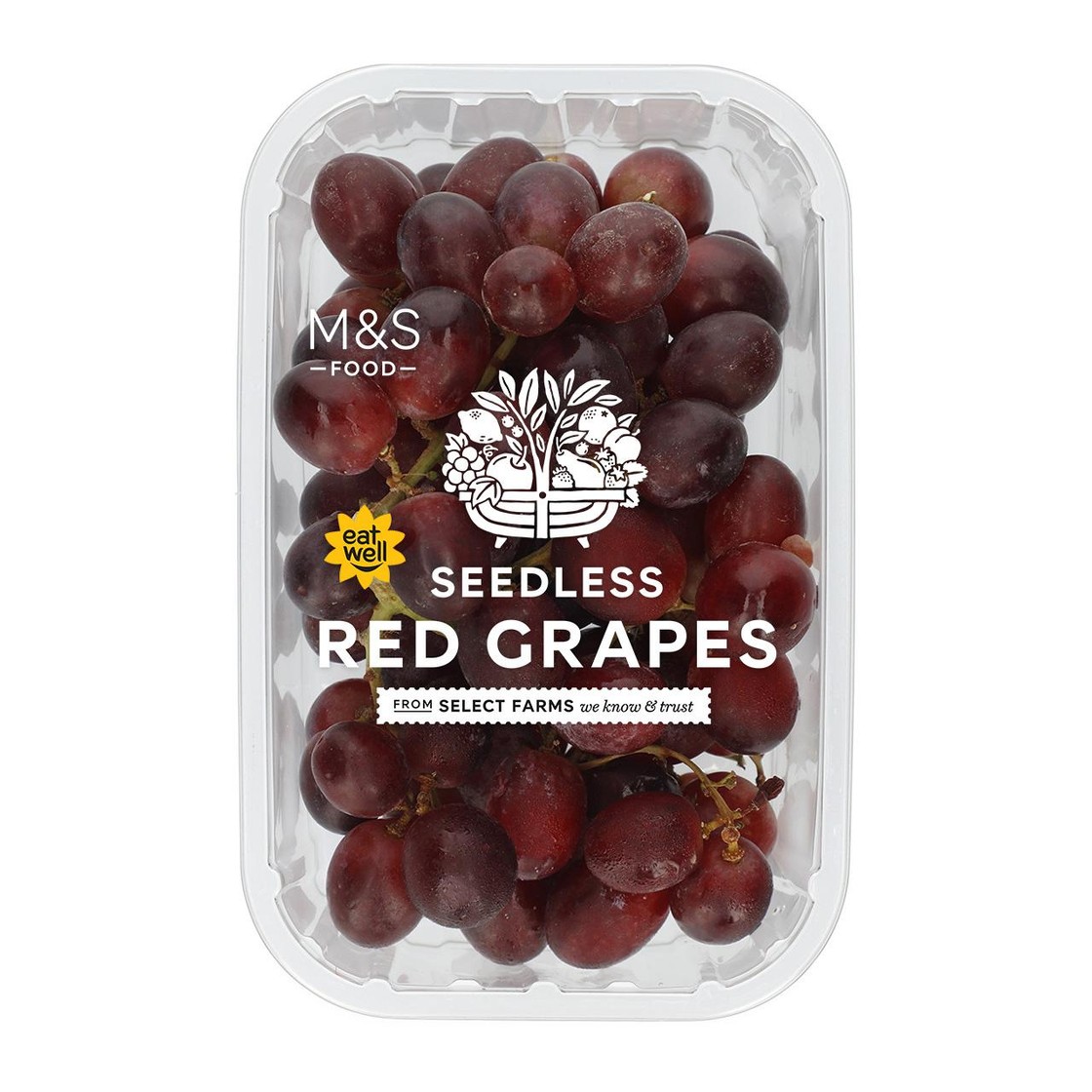 M&S Seedless Red Grapes - Ocado