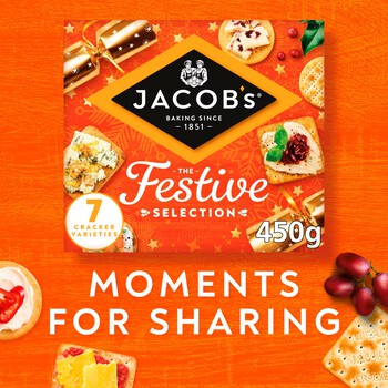 Jacob's The Festive Selection 7 Cracker Varieties - Ocado