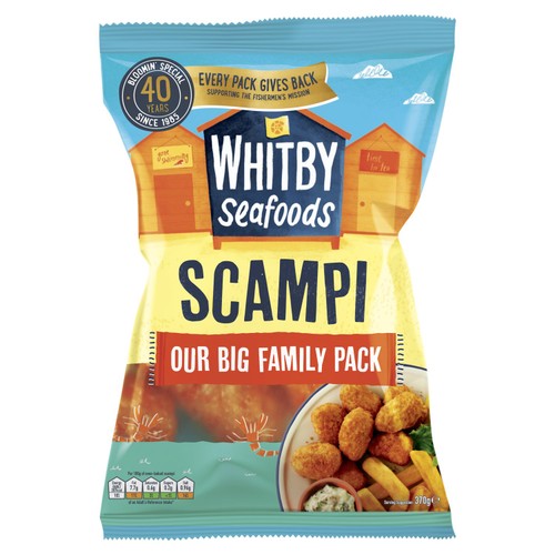 Whitby Seafoods Breaded Scampi - Ocado