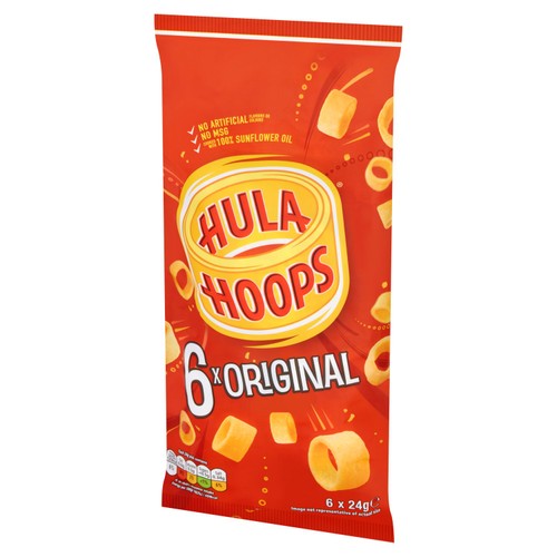 Hula Hoops Original Multipack Crisps Snacks - Ocado