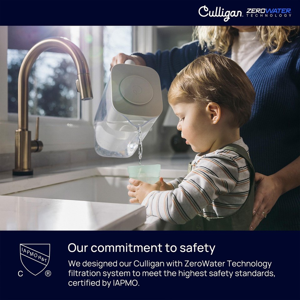 Culligan ZeroWater 1.7L (7 cup) Water Filter Jug - Ocado
